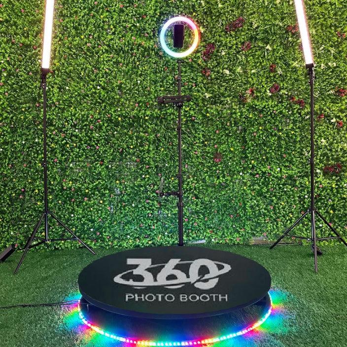360 Photo Booth Remote Spinning Video Booth with Flight Case ...