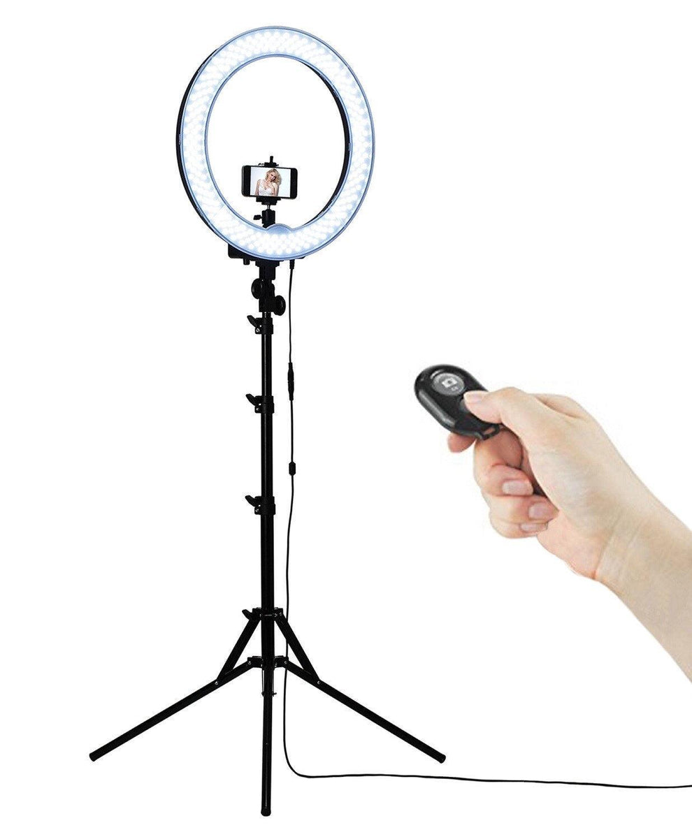 18 Inch Ring Light with stand - for Smartphone & Cameras – Socialite ...